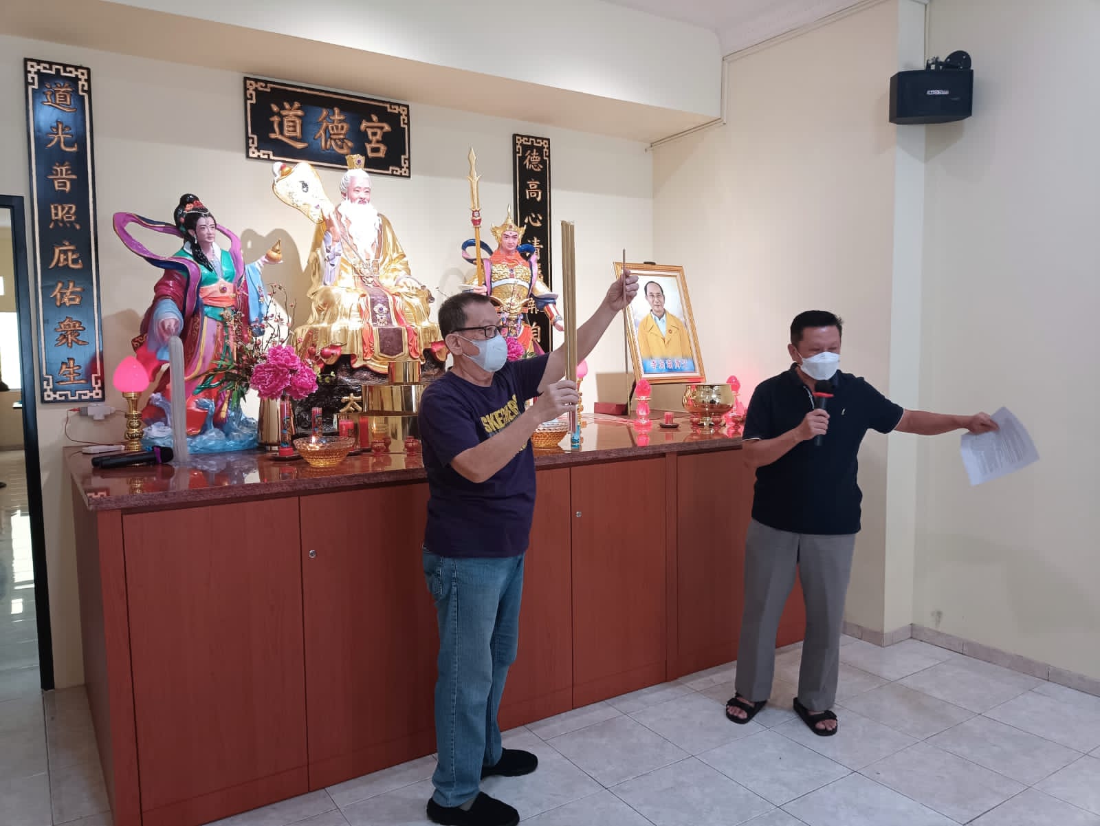 Lian Gong Rutin & Jiang Tao Bersama – Semarang – Siutao