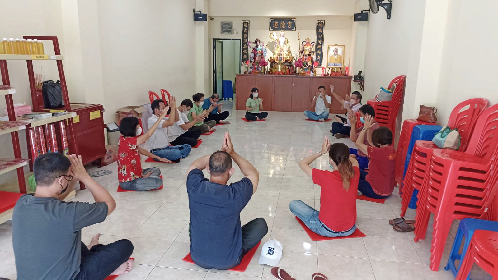 Lian Gong Rutin & Jiang Tao Bersama – Semarang – Siutao